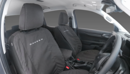 Ford Ranger NEXT GEN Seat Covers Vest Type Front Only XL/XLS/XLT/Sport ...