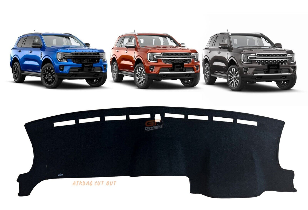 NEXT GEN Ford Everest / Ranger Dash Mat BLACK – Jarvis Parts
