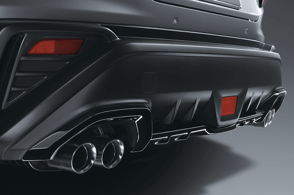 SUBARU WRX SEDAN MY24 - BLACK REAR BUMPER SKIRT – Jarvis Parts