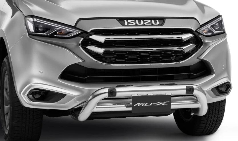 ISUZU MU-X MY21 - POLISHED ALLOY NUDGE BAR (WITH FPA) – Jarvis Parts