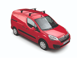 Citroen Berlingo Set of 2 Transverse Roof Bars for Vehicle Without Lon ...