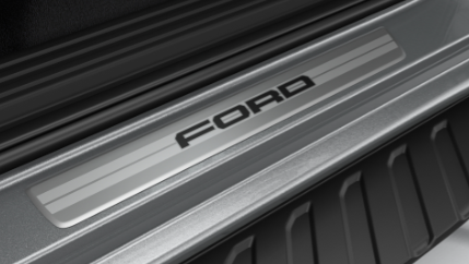 Ford Everest NEXT GEN Scuff Plates Set of 4 Front Ford Logo & Rear No ...