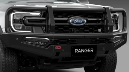 Ford Ranger NEXT GEN ARB Bullbar Summit Steel suits 360° camera, up to ...