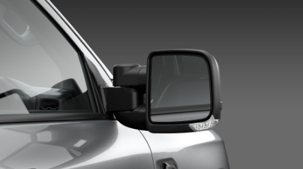 Ford Ranger NEXT GEN Towing Mirrors Compact Style Black Heat & Pwr Fol ...