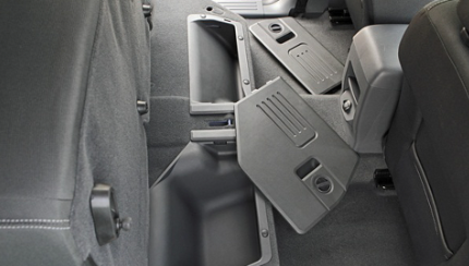 Ford Ranger PX3 Under Seat Storage Boxes and Lids - River Rock Colour ...