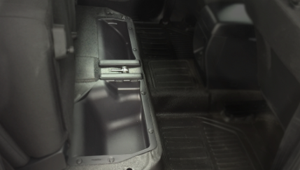 Ford Ranger PX3 Under Seat Storage Boxes less Lids - Ebony Colour ...