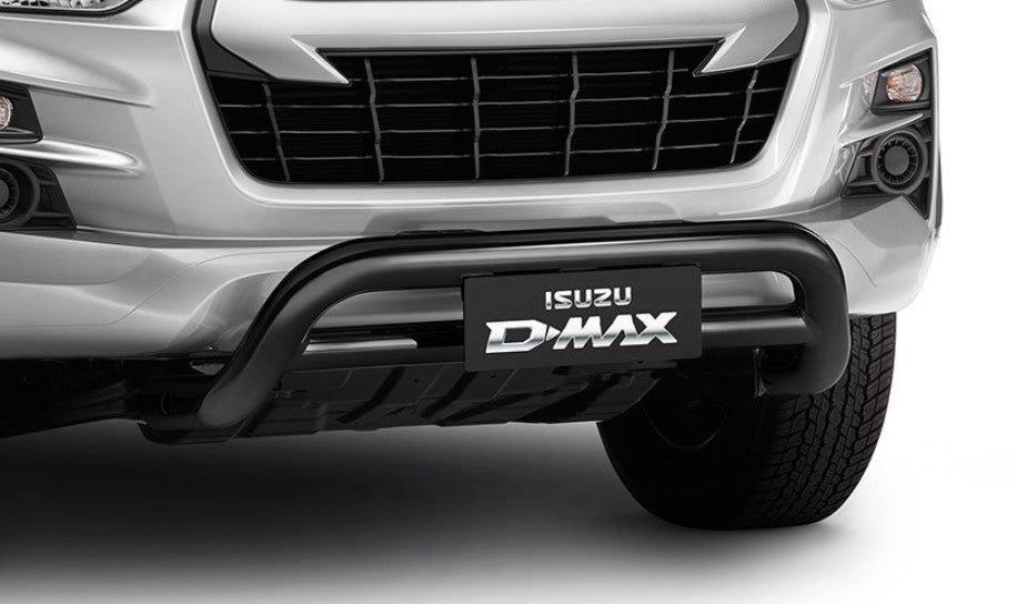 ISUZU D-MAX MY21 - MY23 - SATIN BLACK ALLOY NUDGE BAR (X-TERRAIN ...